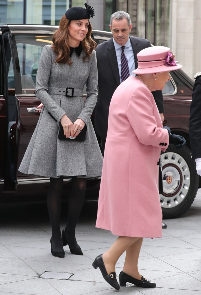 Duchess Kate wore Catherine Walker for her first public event with the ...
