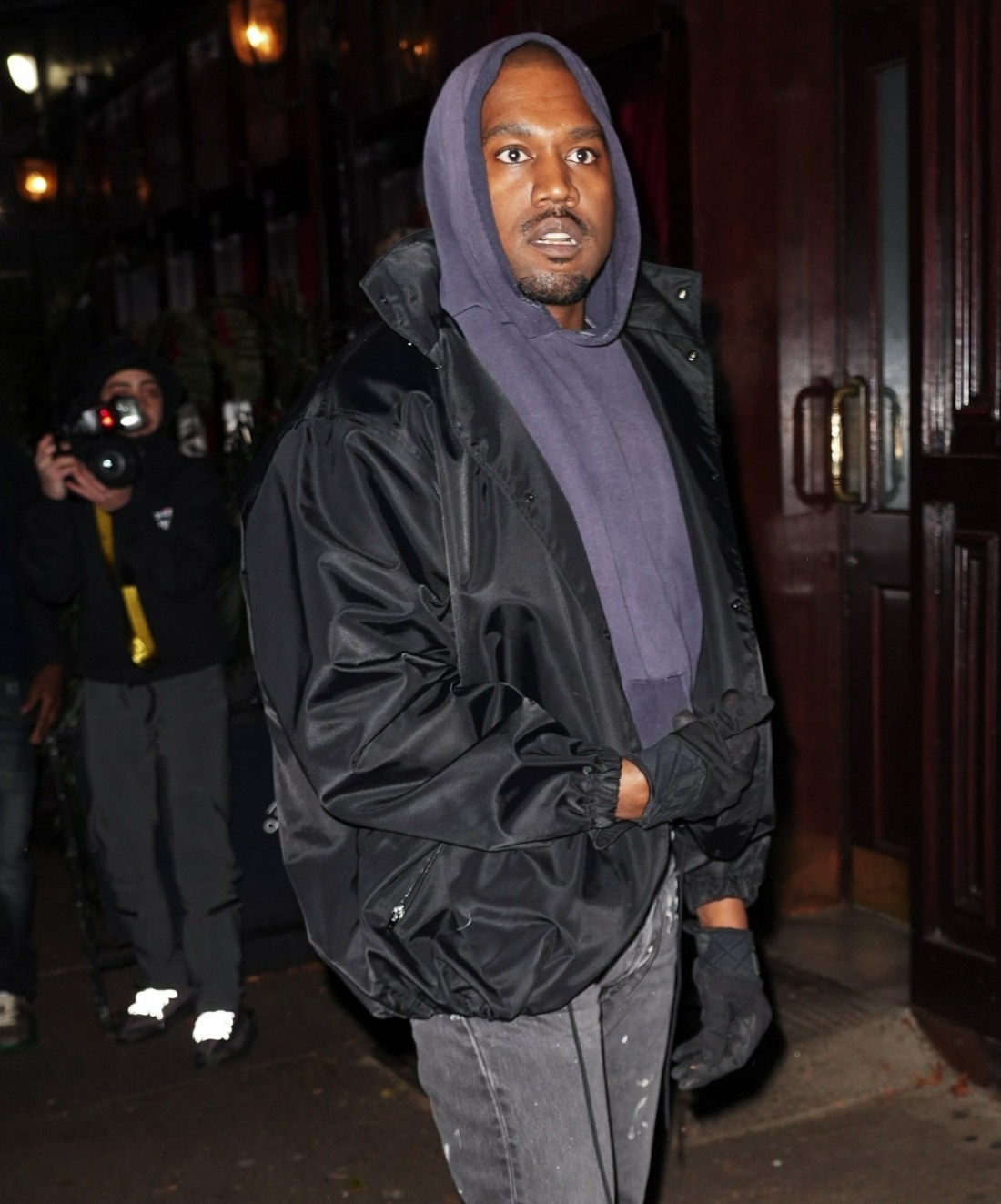 Kanye West and new flame, Julia Fox enjoy a night out on Broadway and ...