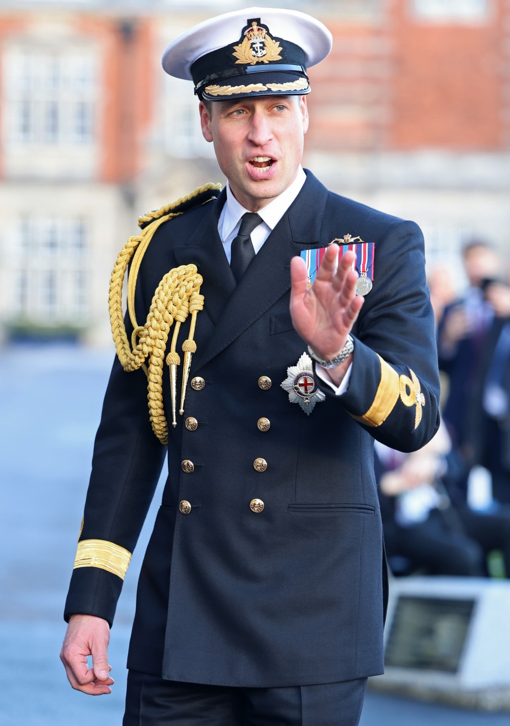 The Prince Of Wales Attends The Lord High Admiral’s Divisions