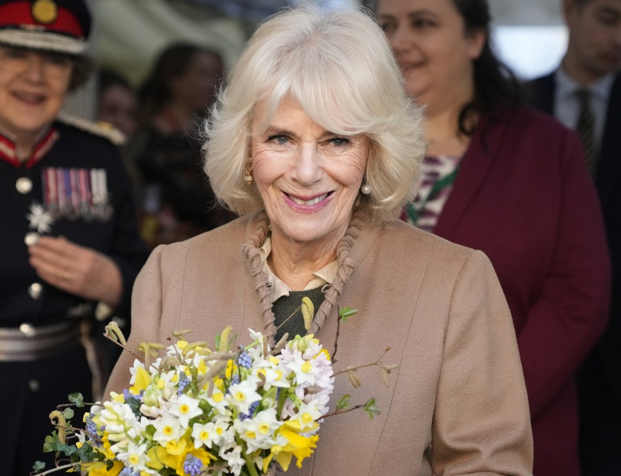 Queen Camilla visits Swindon