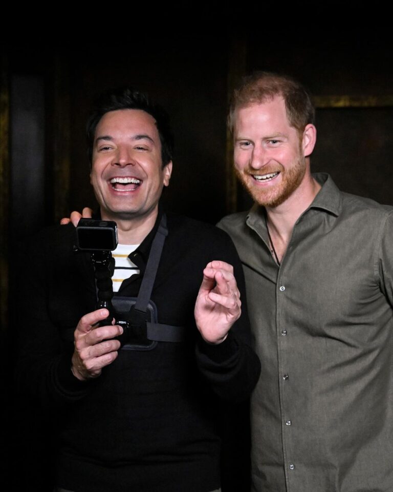 Prince Harry joined Jimmy Fallon at the ‘Tonightmare’ haunted maze