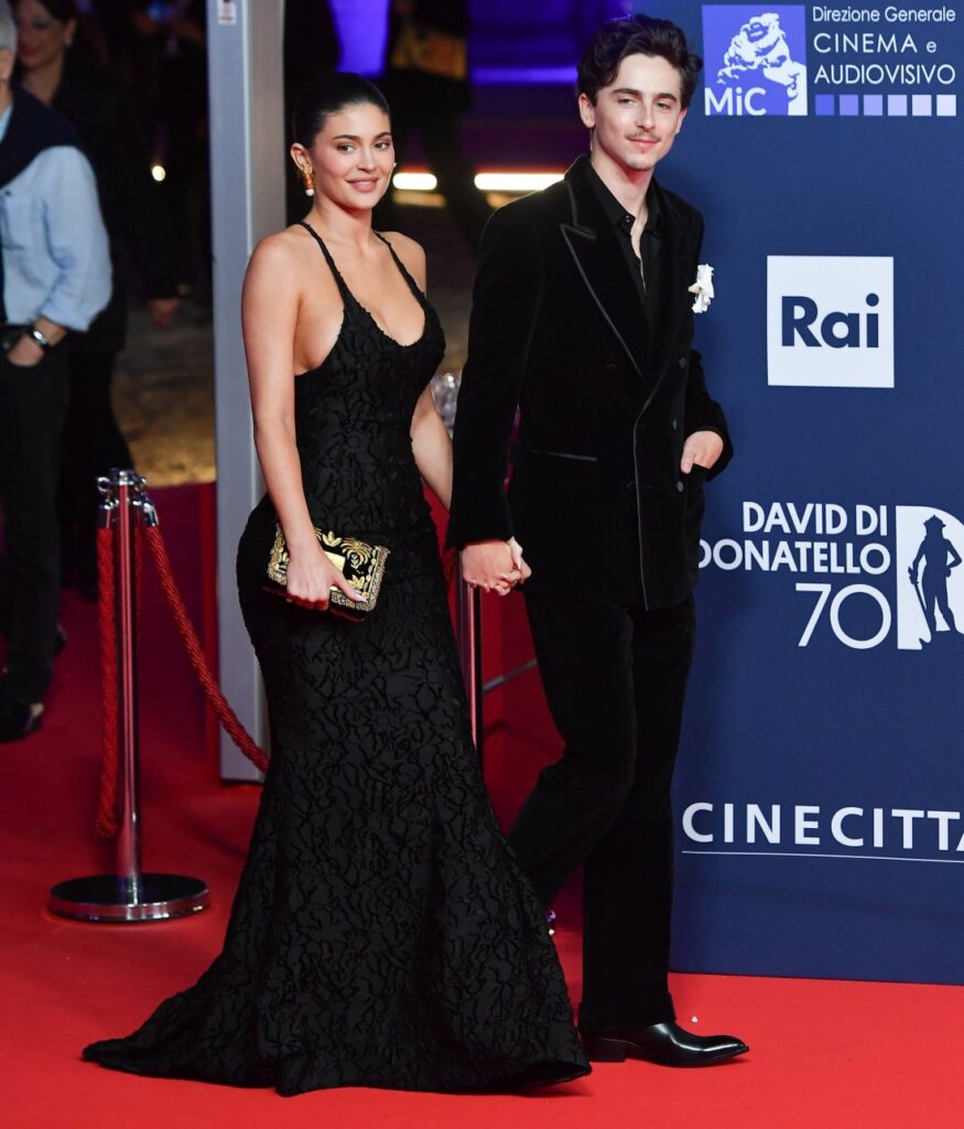 Timothee Chalamet & Kylie Jenner walked their first red carpet together ...