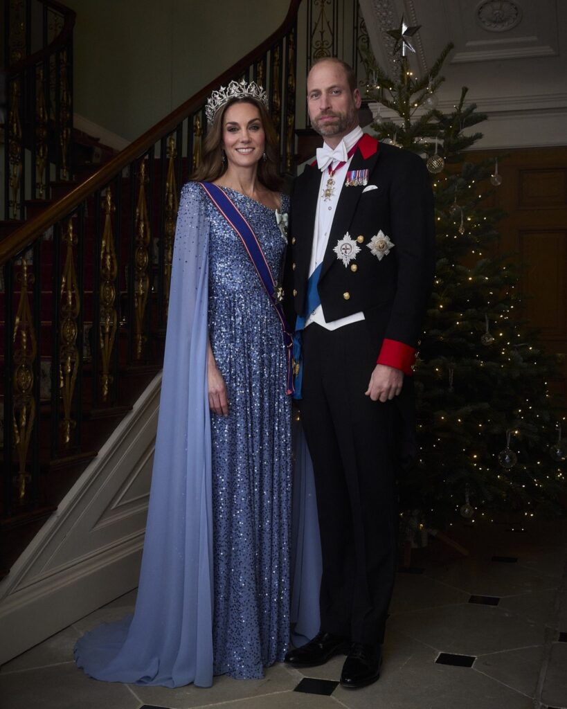 Cele|bitchy | Princess Kate wore a Jenny Packham gown & a rarely-seen ...