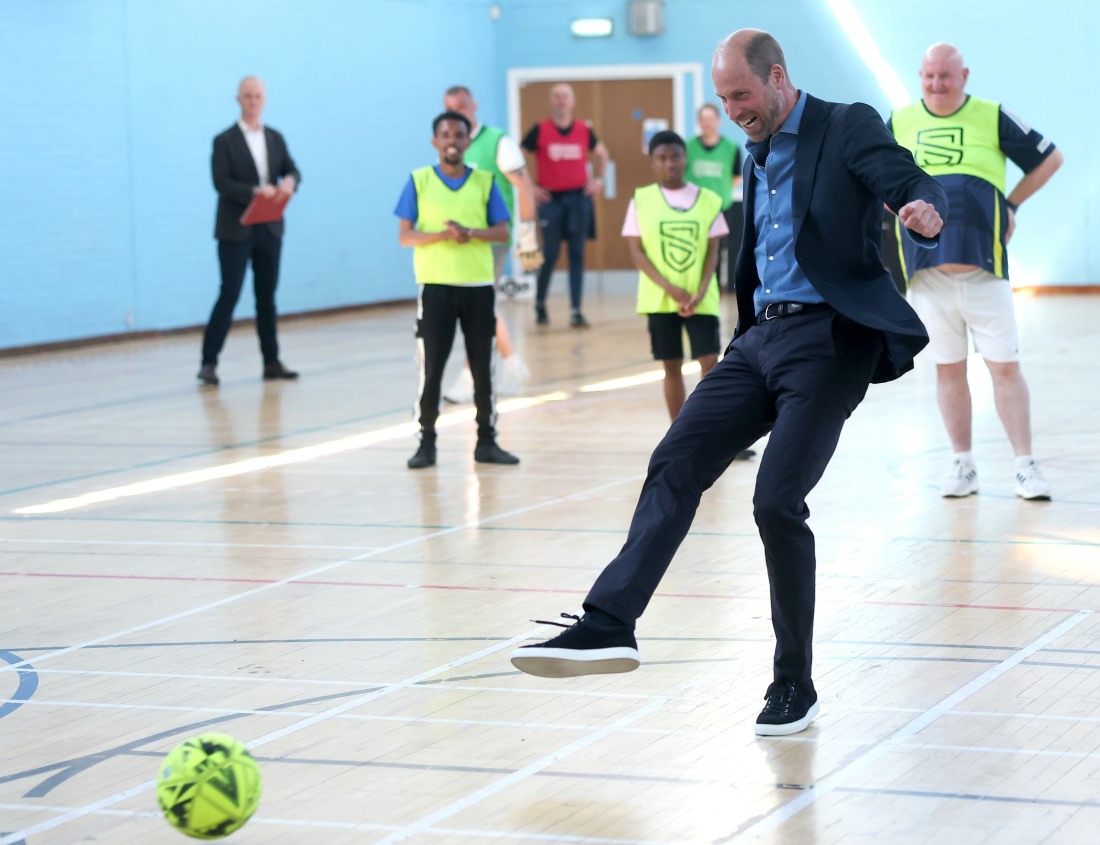 Prince Of Wales visits Leith Community Centre in Scotland, 21 May 2025