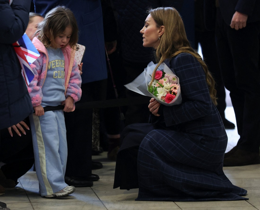 Britain’s Prince William and Princess Kate visit Scotland