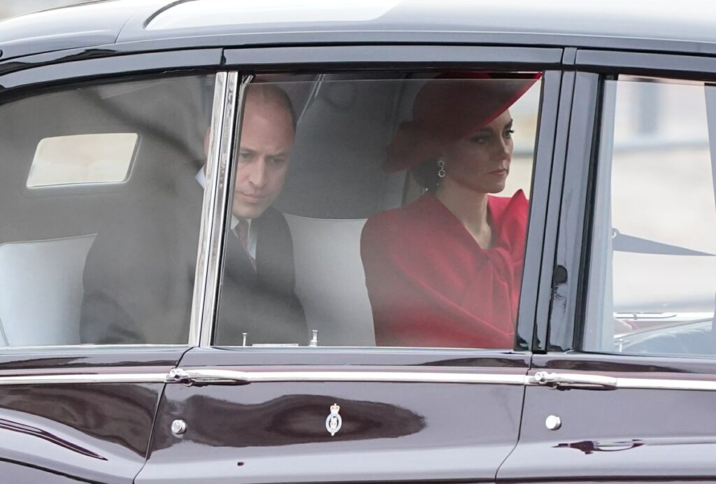 Princess Kate drove herself to Windsor Castle for the Red Roses reception
