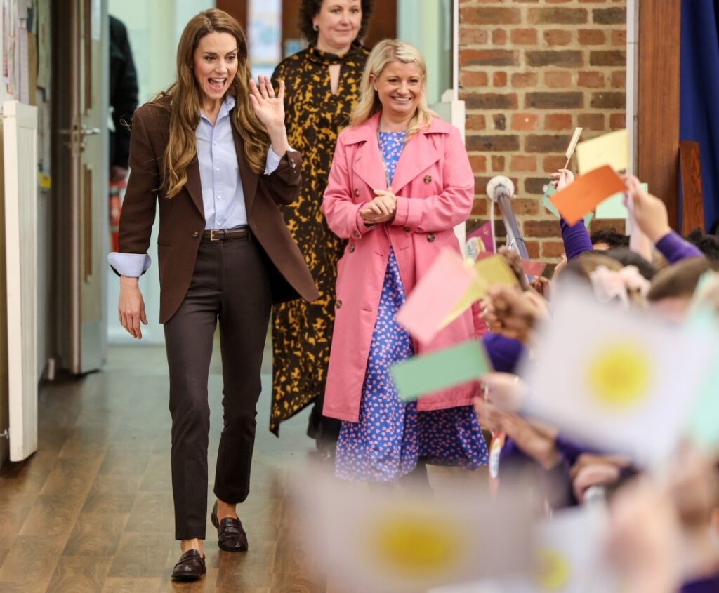Princess Kate had a ‘surprise’ event in London for Children’s Mental ...