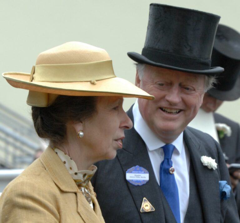 Andrew Parker Bowles stepped in for Princess Anne at yet another funeral