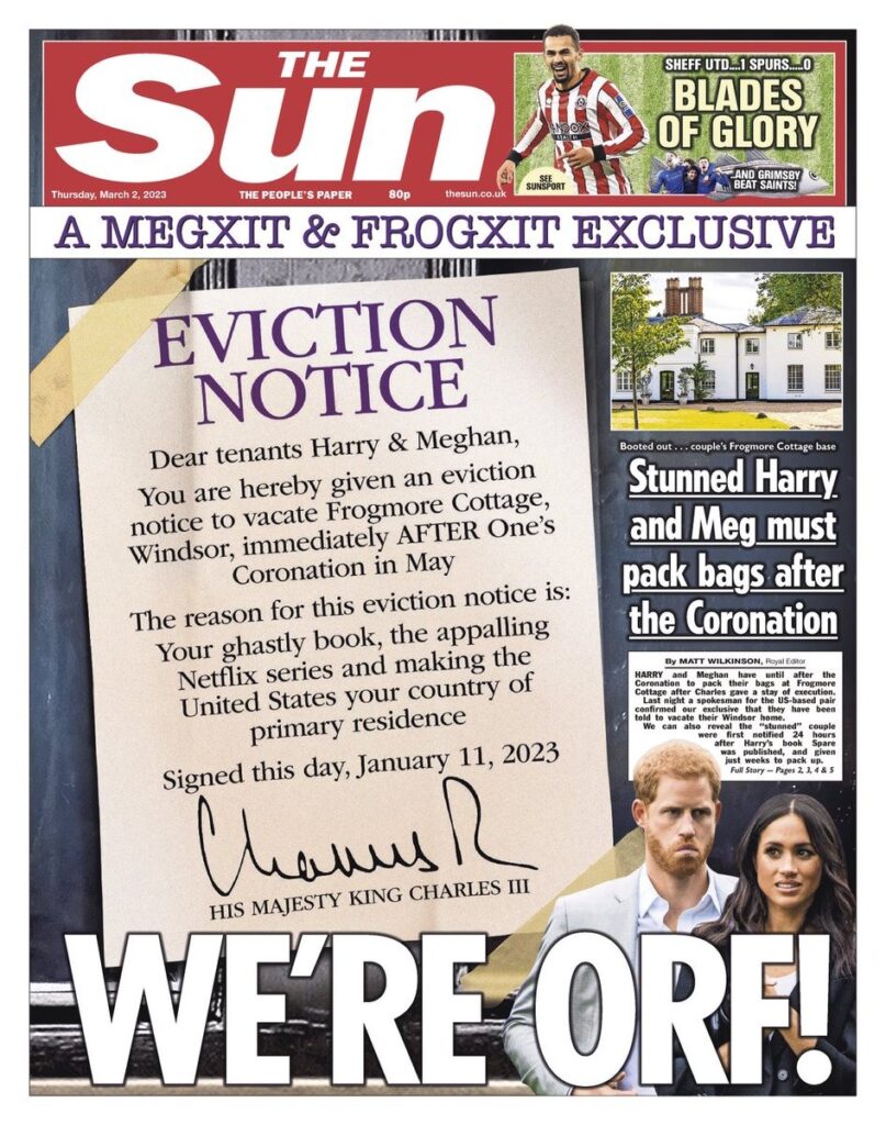 The Windsors will renovate Frogmore Cottage to ‘get rid of any trace ...